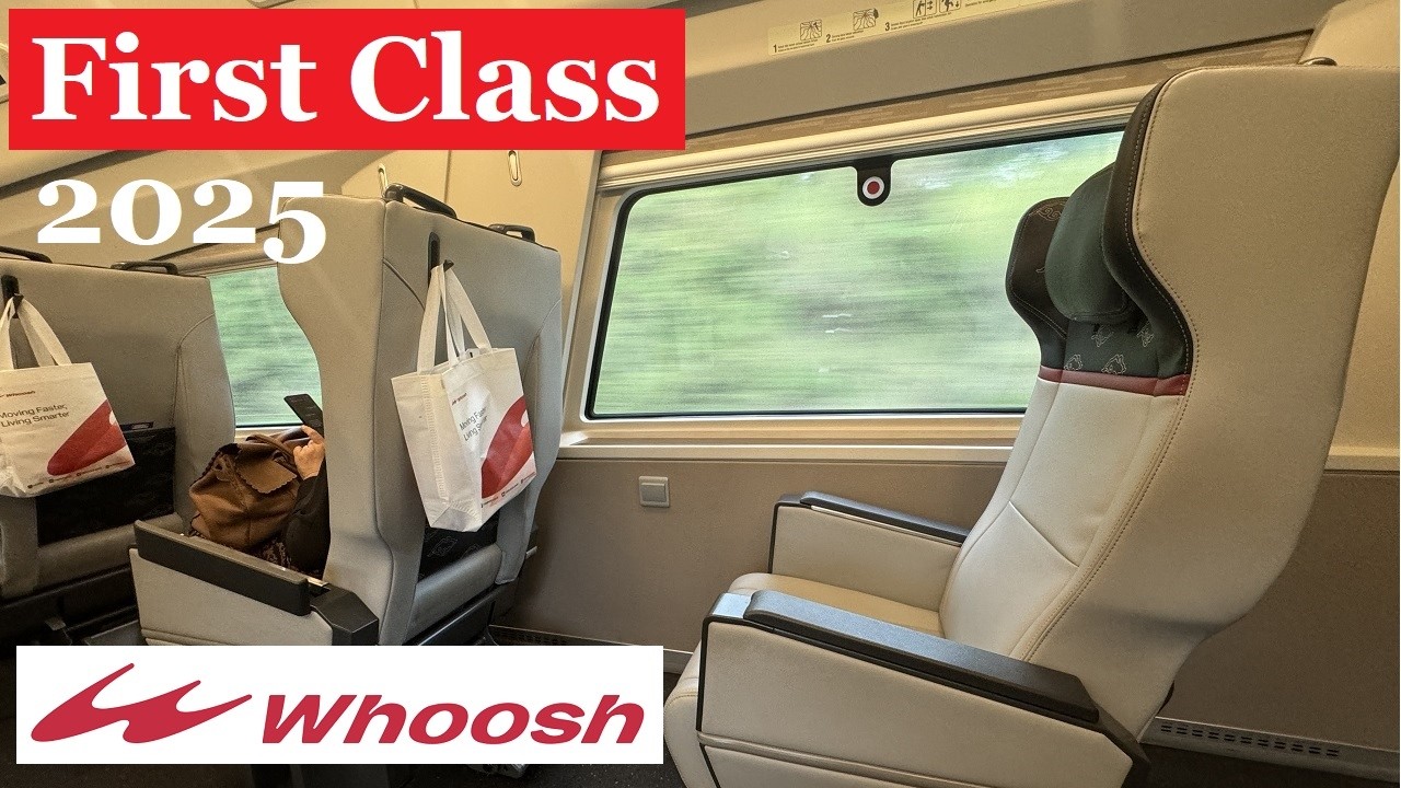 Whoosh First Class - Indonesia's Bullet Train 2025 - Bandung to Jakarta ...