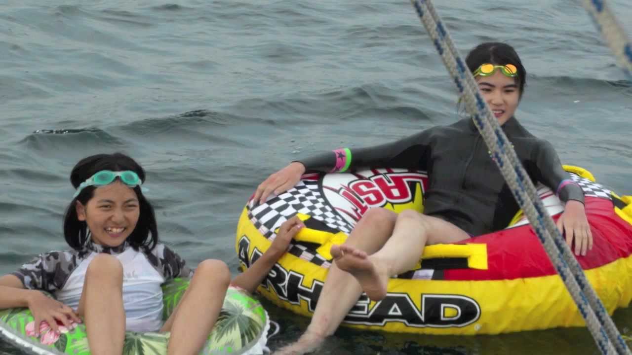 Girls Tubing!!! - YouTube