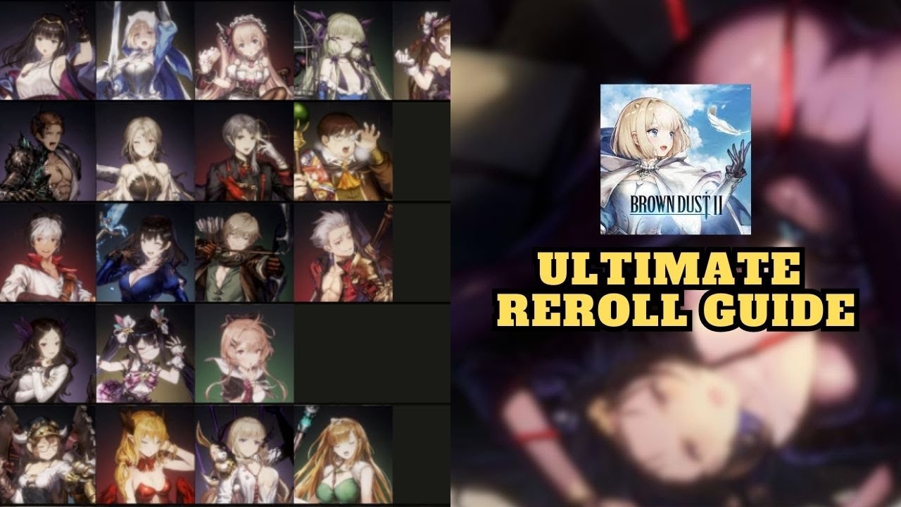 【Brown Dust II】The Ultimate Reroll Guide - YouTube