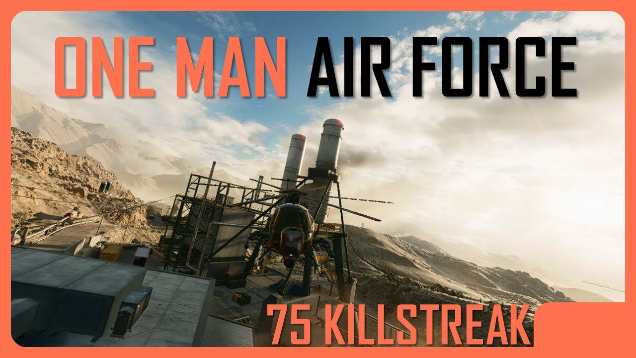 ONE MAN AIR FORCE | 75 Killstreak Battlefield 2042 Nightbird Chill ...