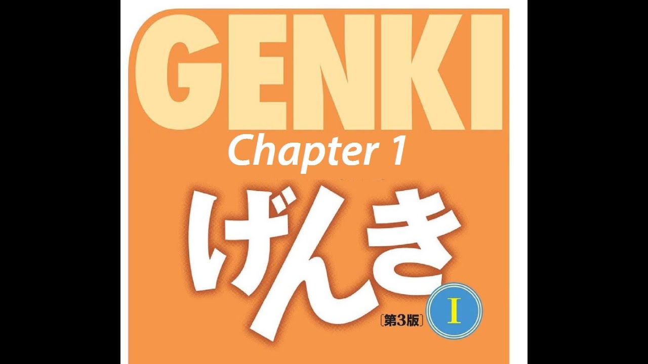 Genki Chapter 1 - YouTube