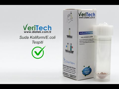 Suda Koliform/E.coli Tespit Kiti / Veritech