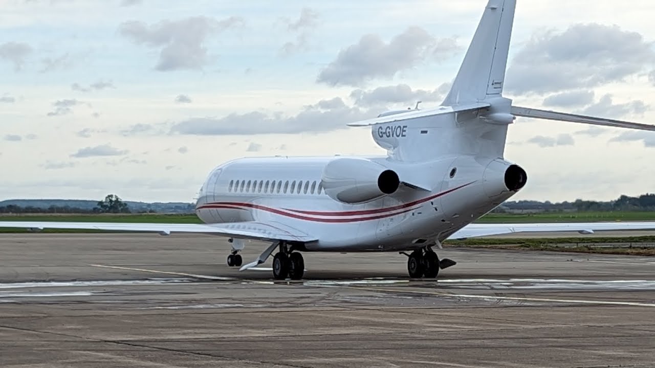 2023 Private Jet Compilation | Falcon 7X, Gulftsream V, Global 6000, VIP B767 + more - YouTube