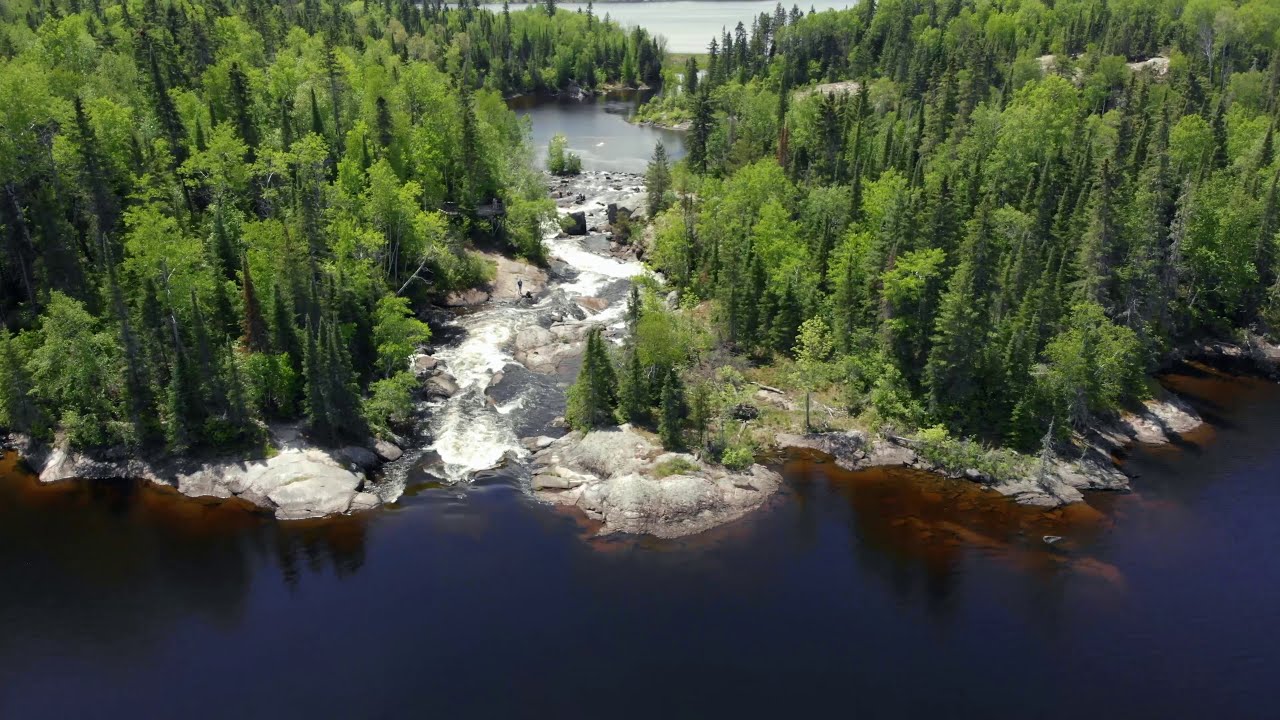 Tulabi Falls - Nopiming Provincial Park - YouTube