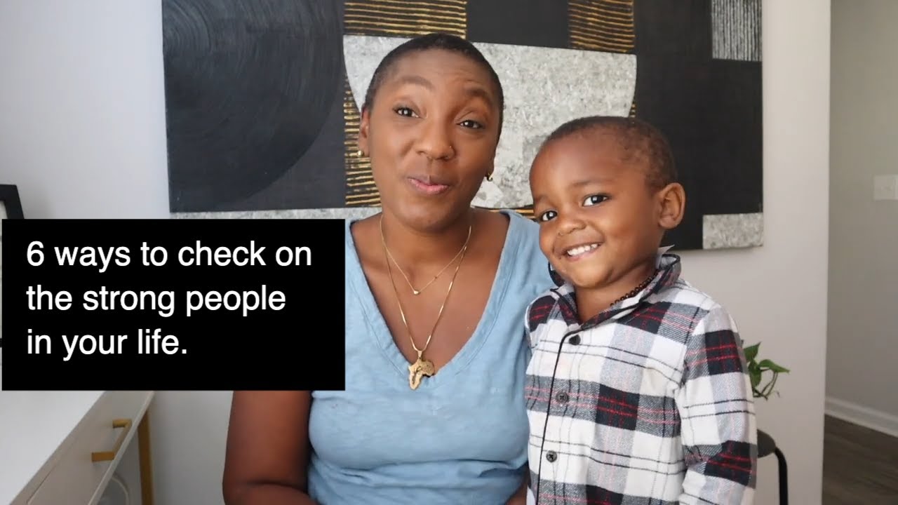 6 Easy and Practical Ways to Check on Your Strong Friends || Providing ...