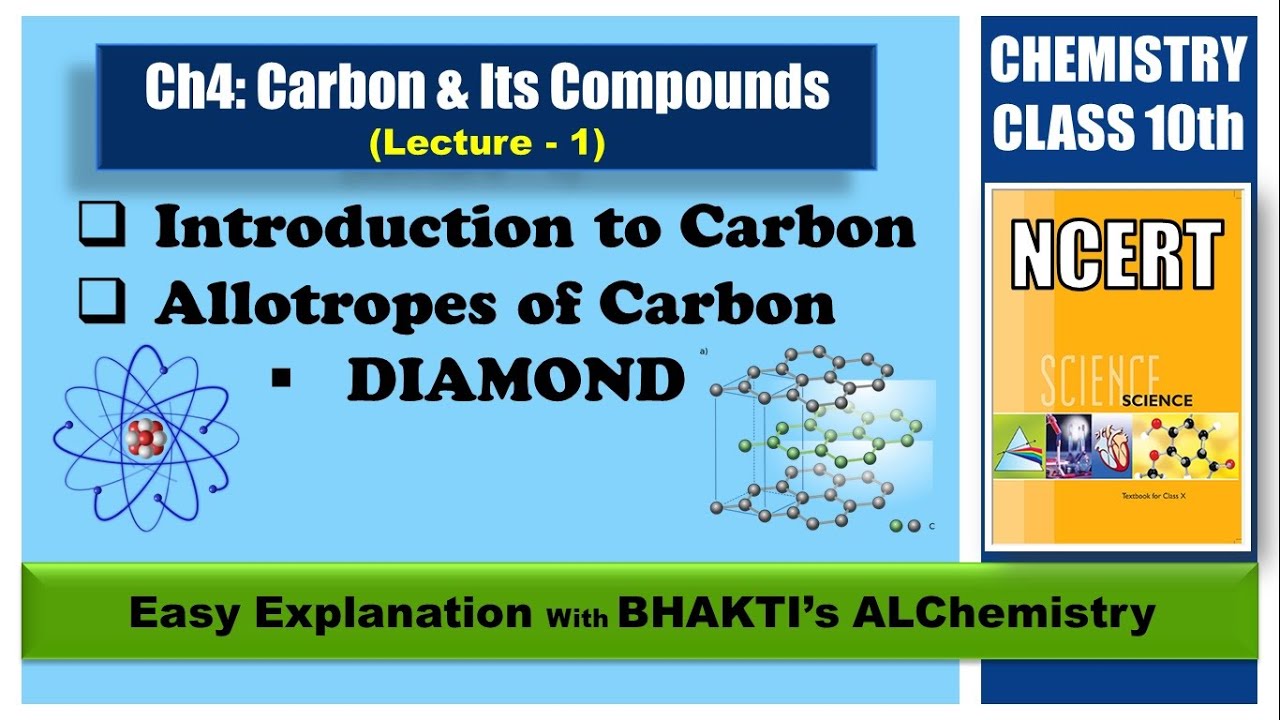 Carbon & Its Compounds | Introduction | Allotropes of Carbon - DIAMOND ...