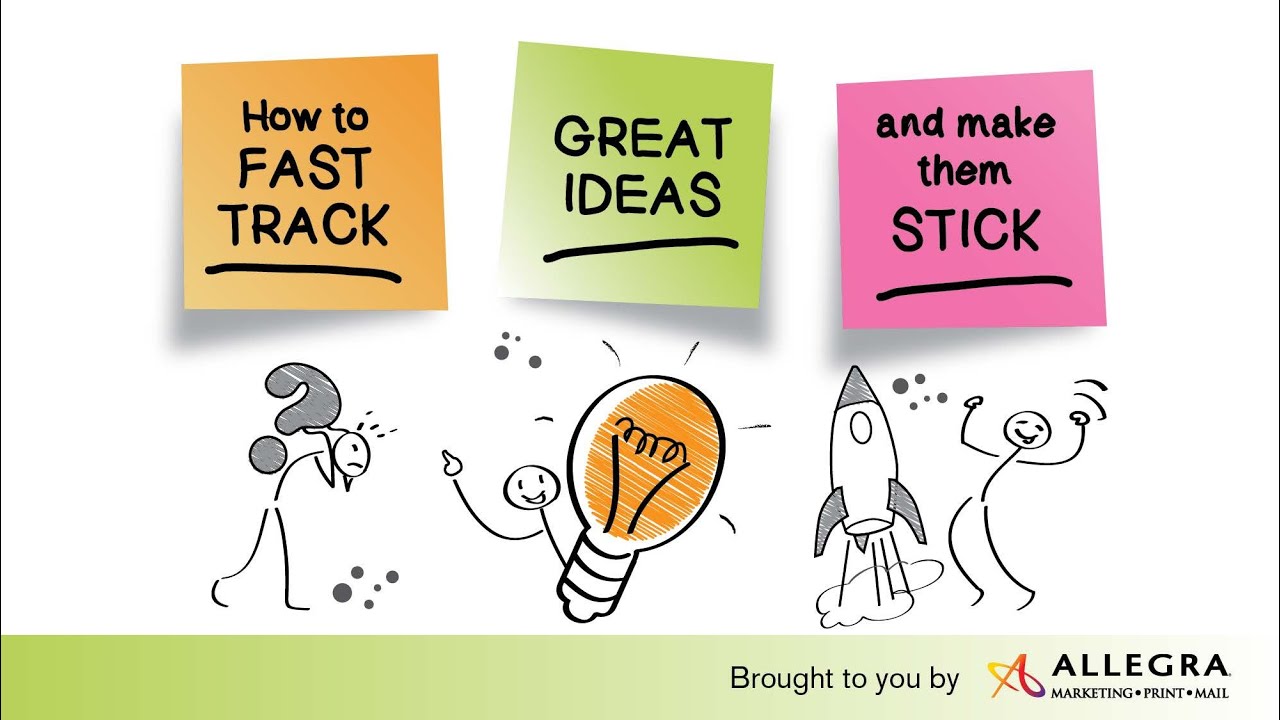 How To Fast-track Ideas...And Make Them Stick - YouTube
