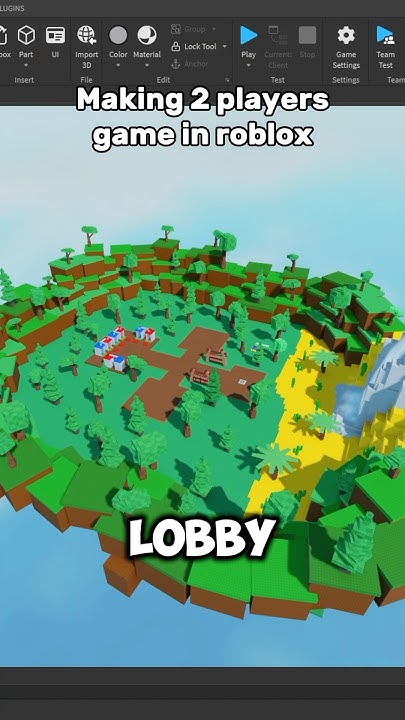 Day 3 of making viral 2 players game in roblox #robloxgamedev #devlog #robloxgame #robloxstudio ...