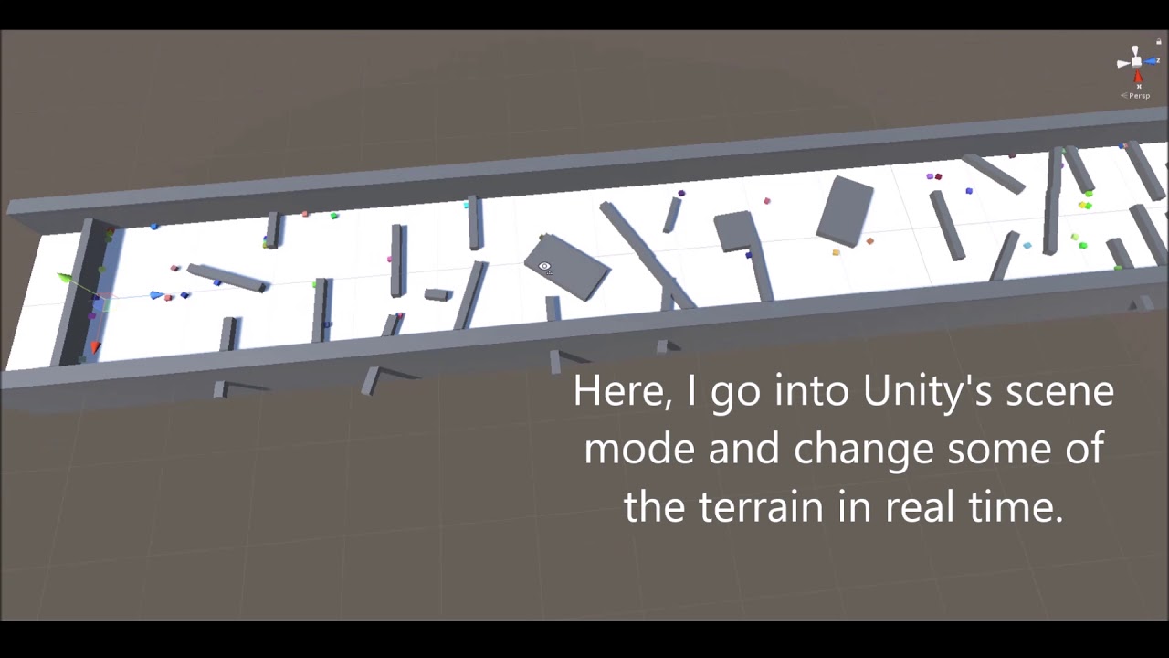 Machine Learning maze Navigation in Unity3D! - YouTube
