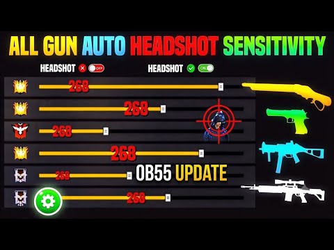 Free Fire Max Auto Headshot Trick 2026 Sensitivity | 2gb, 4gb, 6gb Ram Headshot Sensitivity Setting