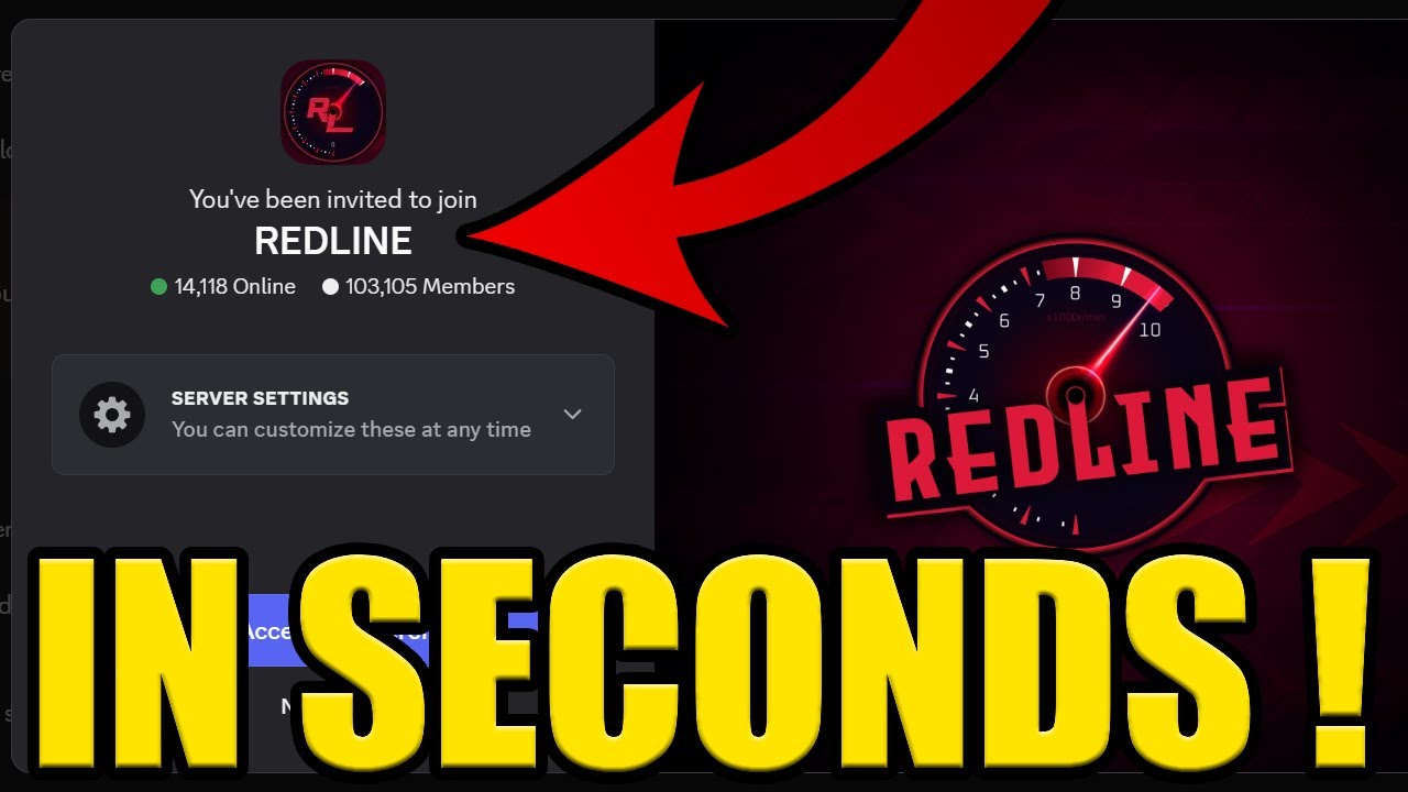 HOW to JOIN REDLINE FIVEM DISCORD SERVER PC & MOBILE - YouTube