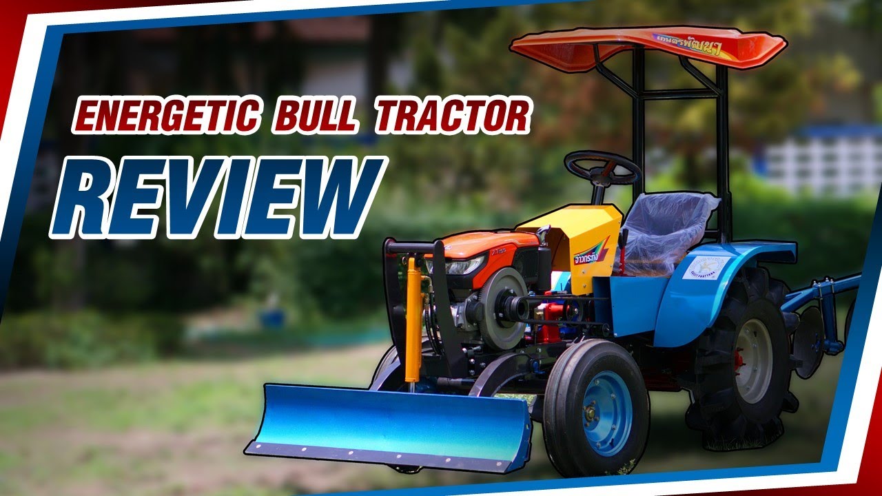 ENERGETIC BULL Riding Tractor Review - YouTube