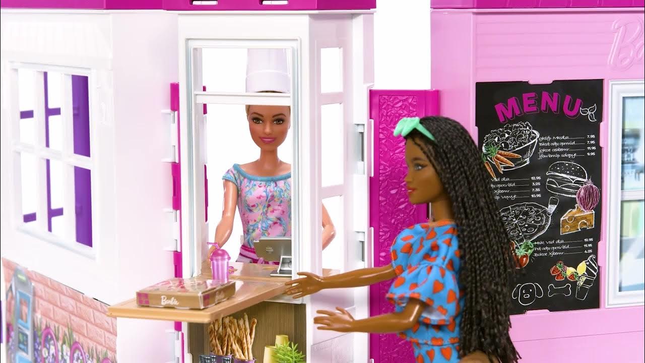 Barbie Cook ‘n Grill Restaurant Doll Playset Youtube