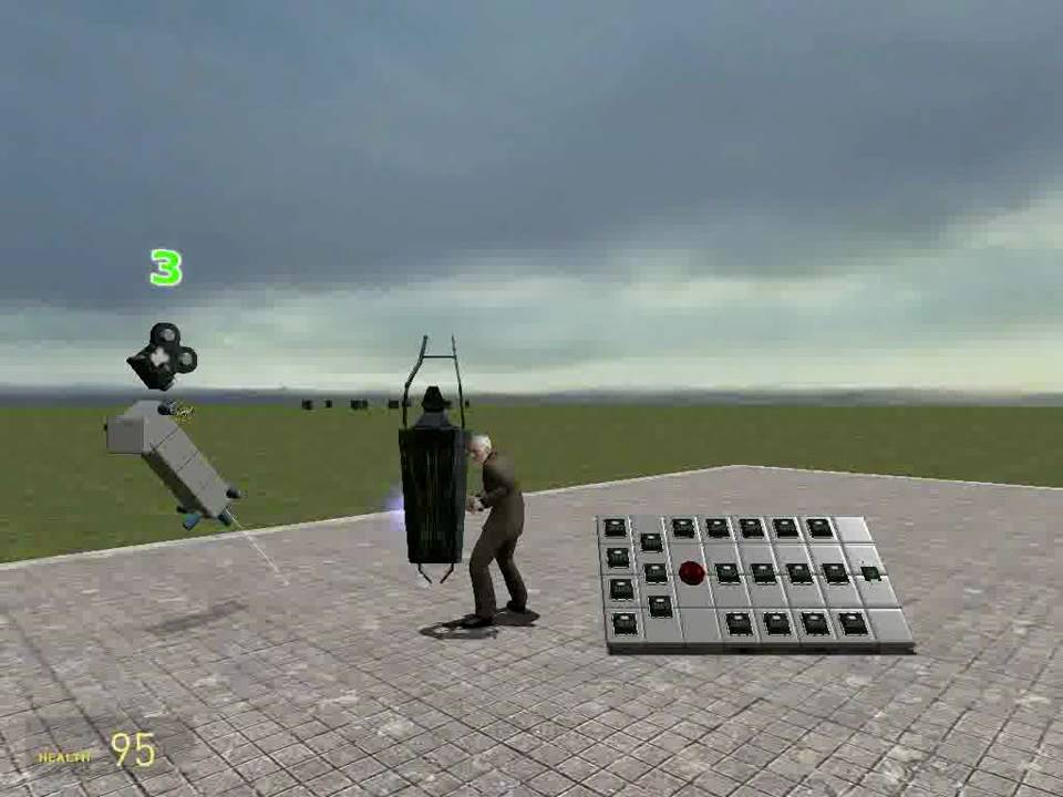Cantido's pod controlled mouse aimed turret - GMOD - - YouTube
