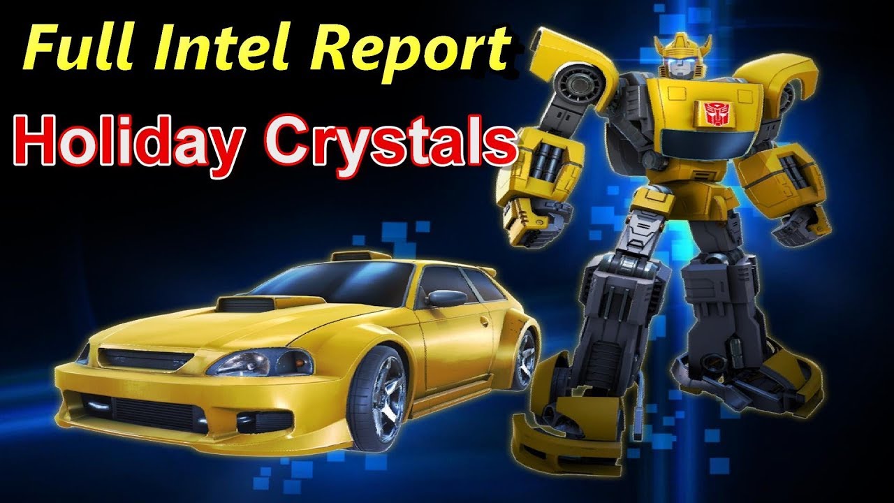 G1 Bumblebee Intel Report and Holiday Crystal Opening - Transformers ...