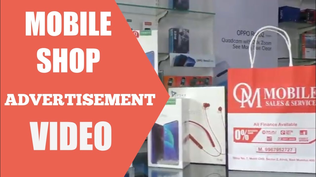 Small Mobile Shop Advertisment || Small Business Marketing || Video ...