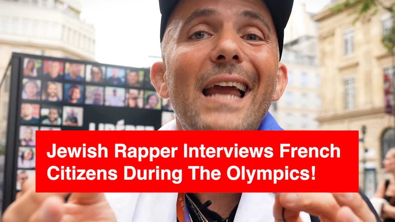 Jewish Rapper Interviews French Citizens During The Olympics! - YouTube