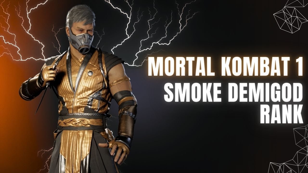 Mortal Kombat 1: Smoke Demigod Rank - YouTube