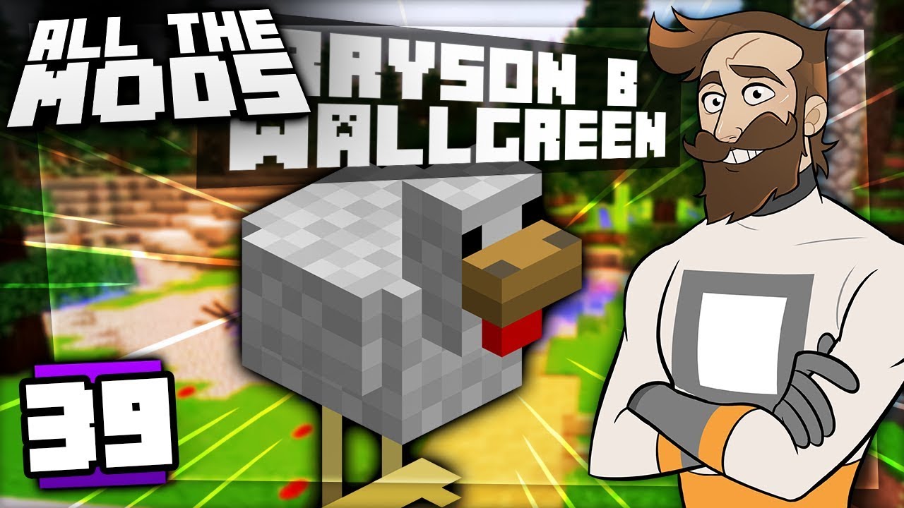 Minecraft All The Mods #39 - Bryson The Chicken - YouTube