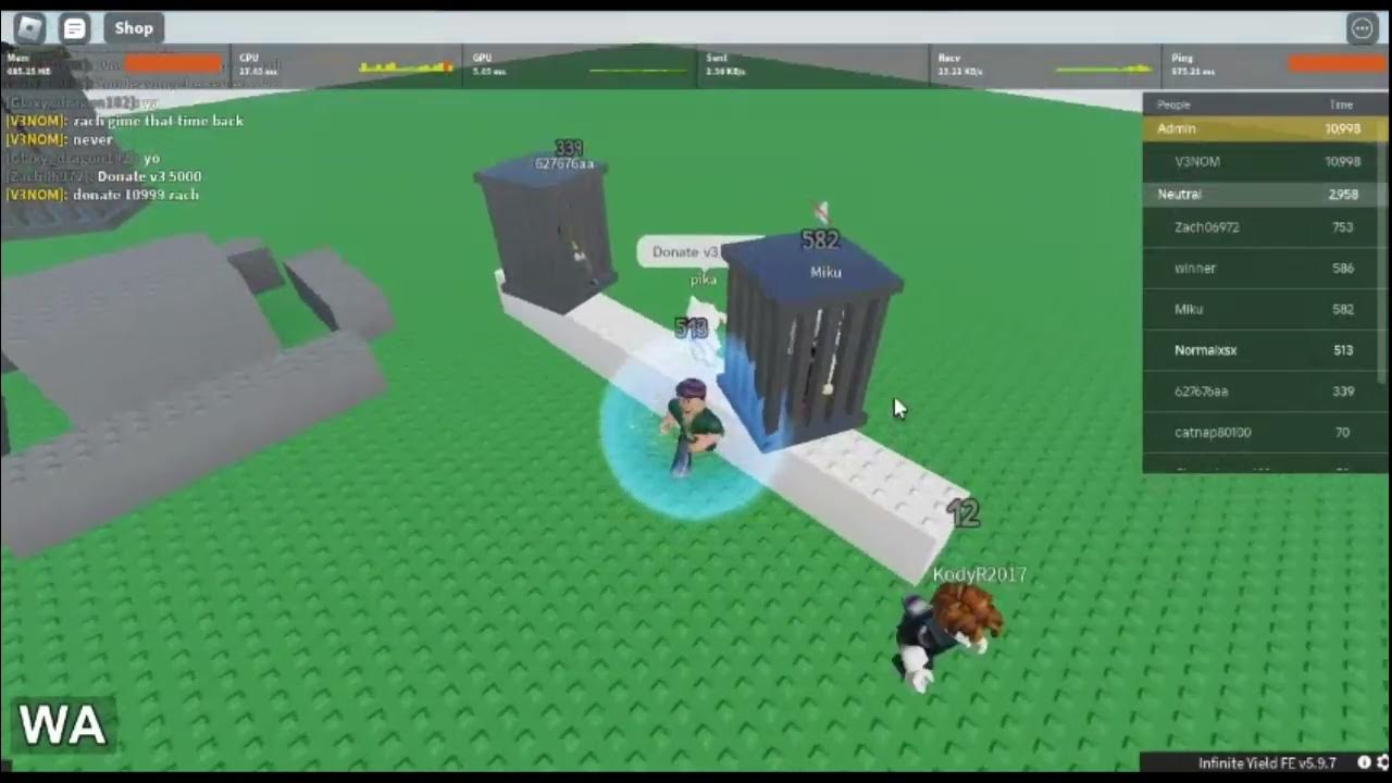 The Chosen One Script (in comments) [ROBLOX EXPLOITING] - YouTube