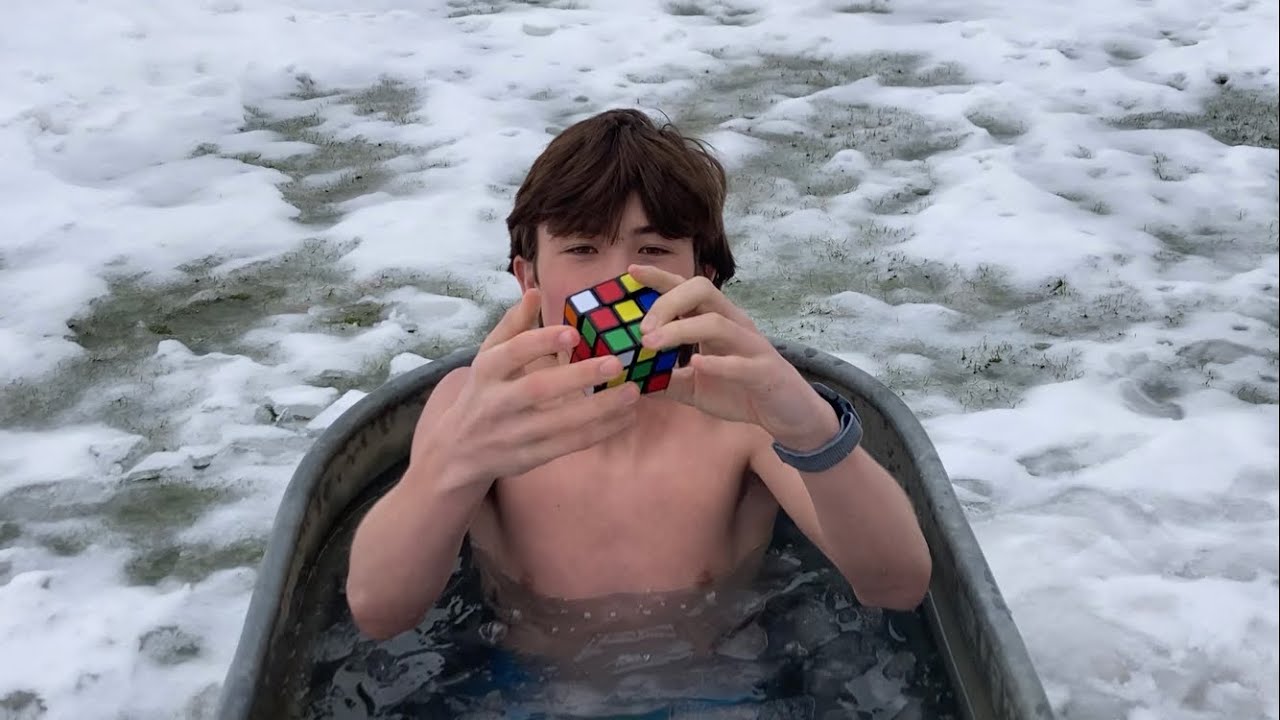 I attempt to solve a Rubik’s cube in an ice bath - YouTube