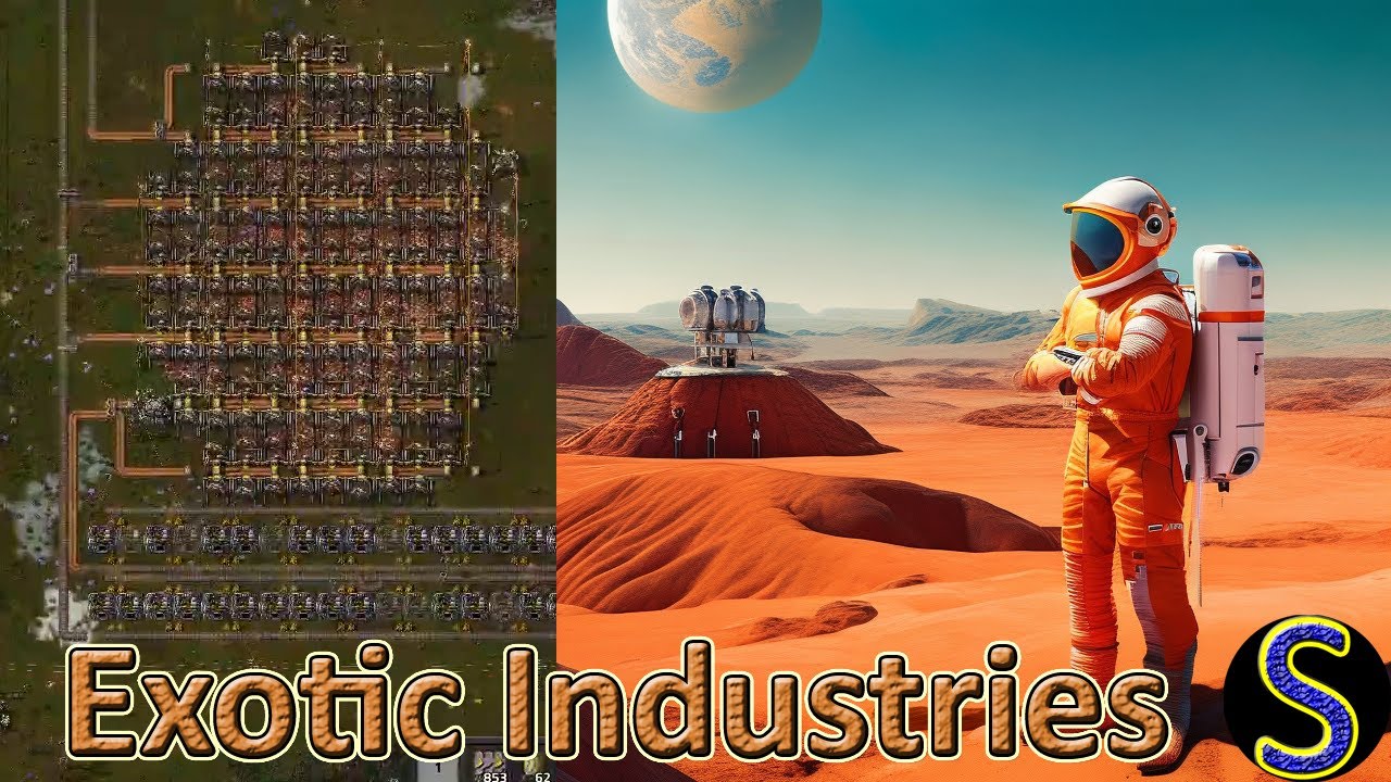 Kupfererweiterung | Nr 27 | Factorio Exotic Industries - YouTube