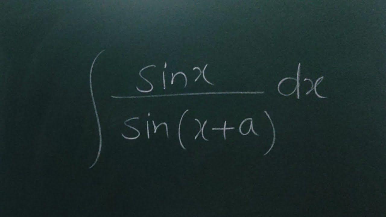 Integration Problem 77 Youtube 4948