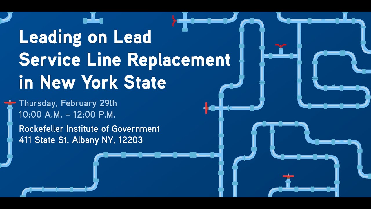 Leading on Lead Service Line Replacement in New York State - YouTube