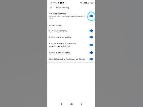 How To Reduce Data Usage In Android || Part1 - YouTube
