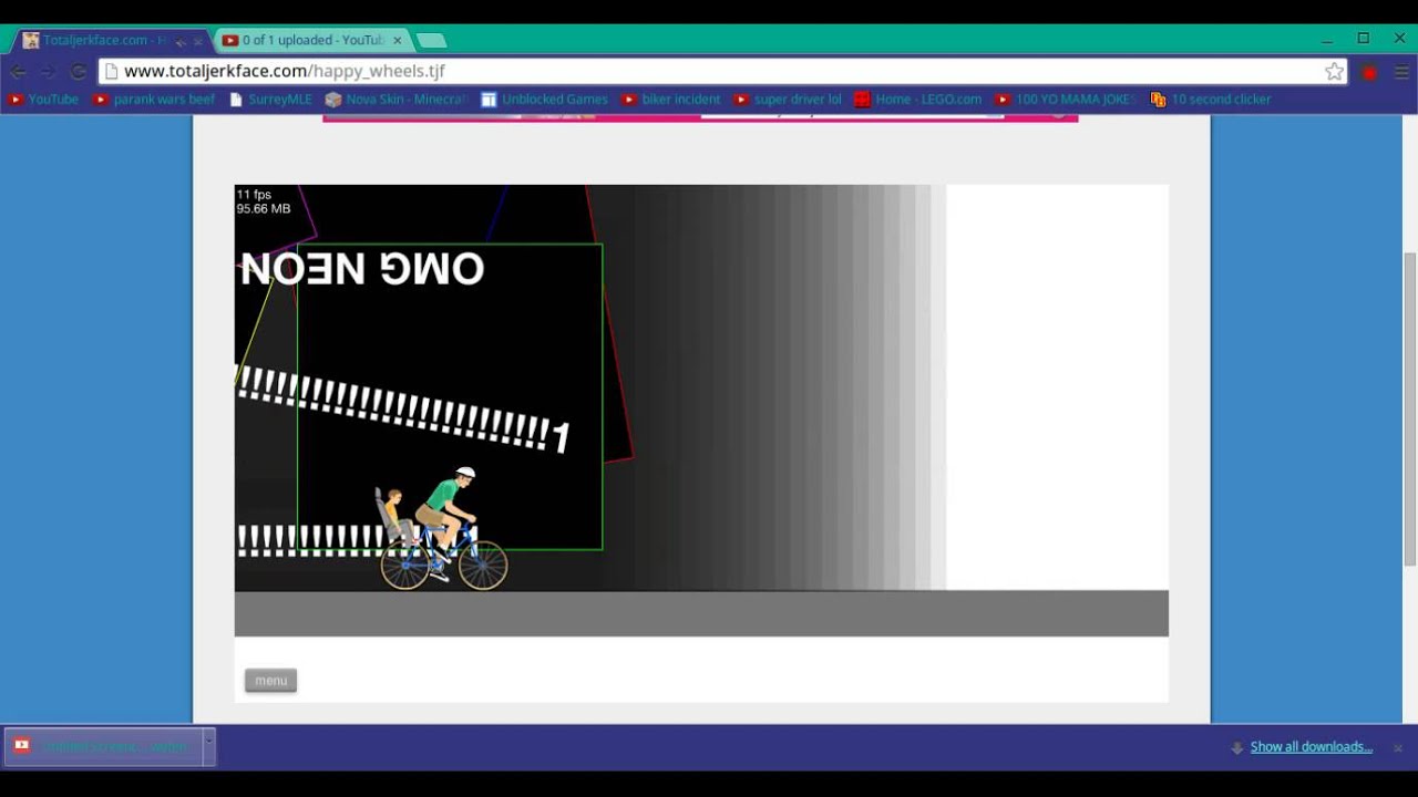 Happy wheels series 1 ep 3 - YouTube