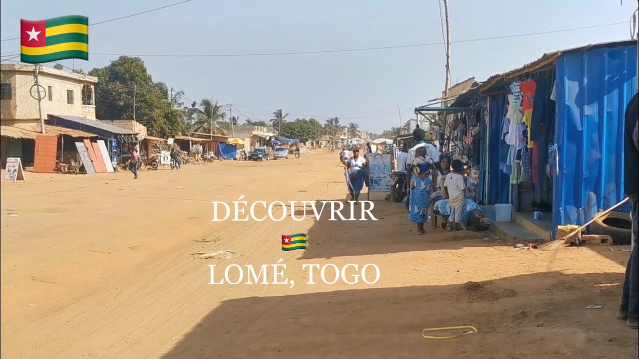 A Typical Togolese neighborhood. Street food in Lome,Togo🇹🇬 - YouTube