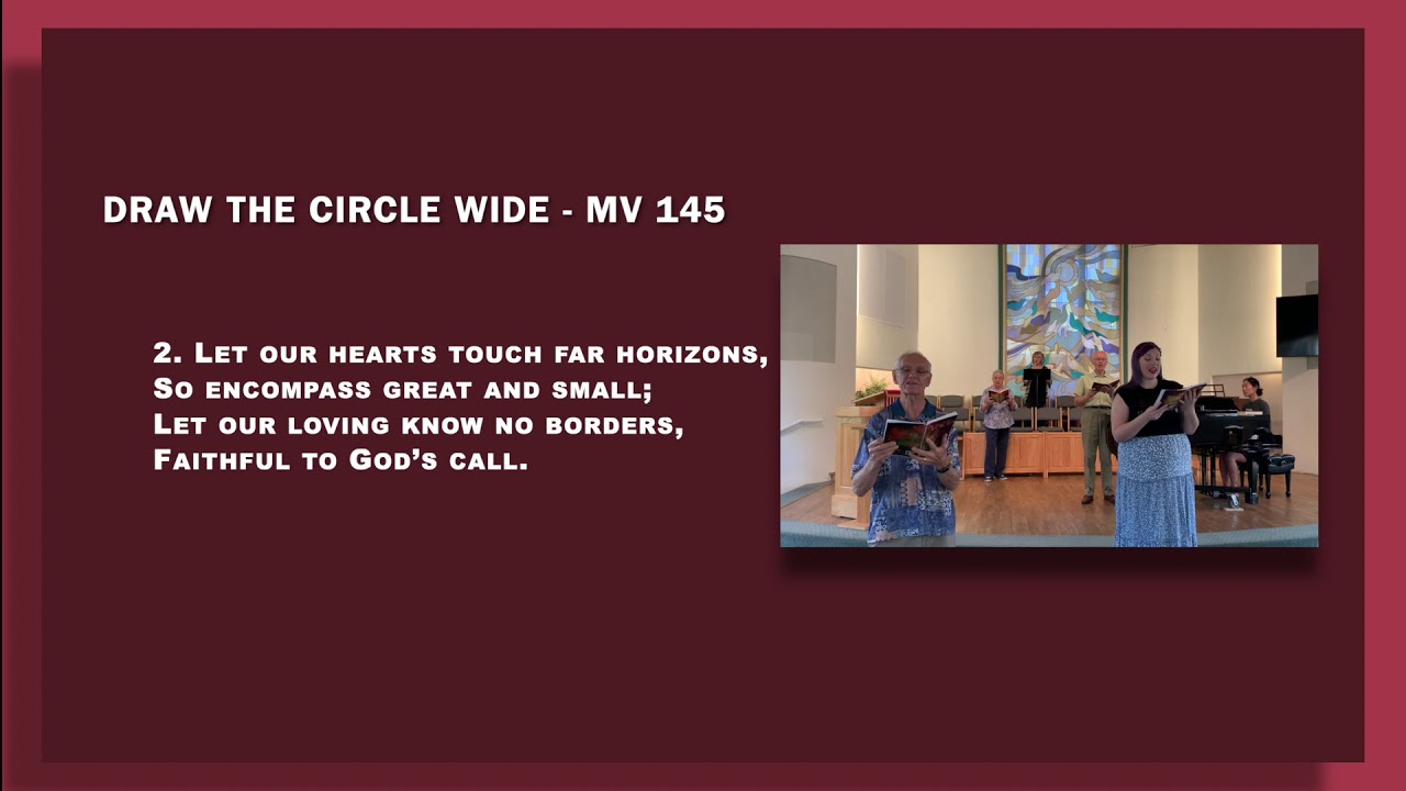 DRAW THE CIRCLE WIDE MV 145 - YouTube