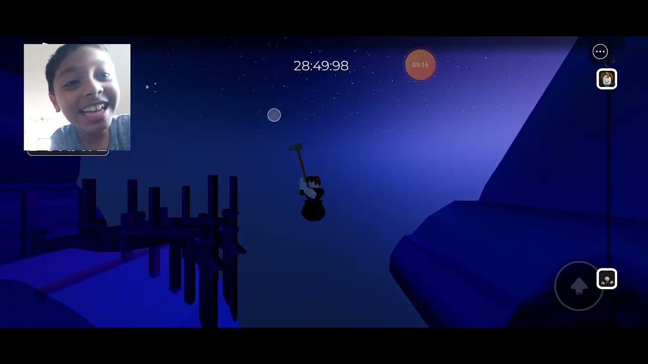 hamidul Roblox getting over it episode 21 - YouTube