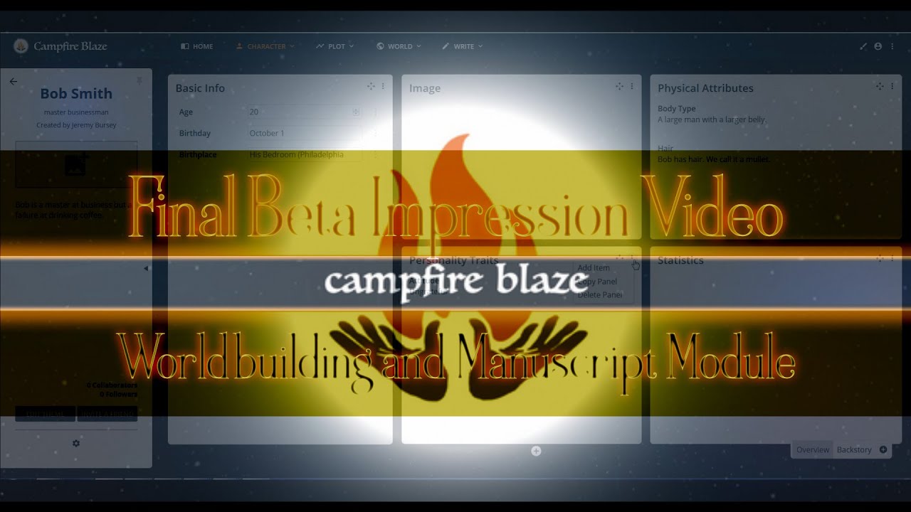 Campfire Blaze Final Impression (BETA, Day 30): Worldbuilding and ...