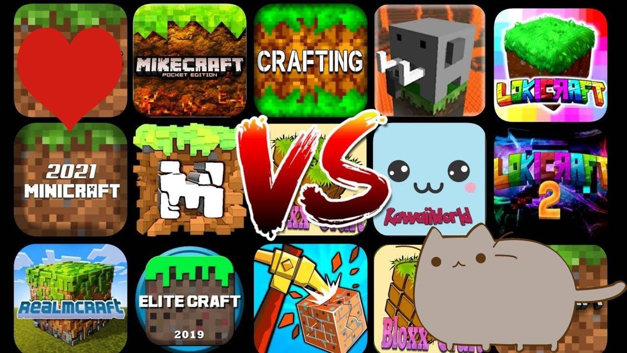 trying out minecraft rip-off games pt.3 | kitty - YouTube
