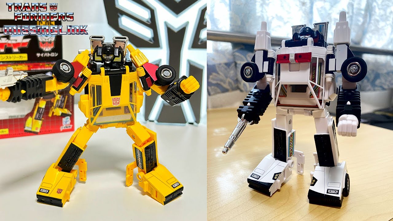 Takara Tomy Missing Link G1 SUNSTREAKER + CORDON In-Hand Images ...