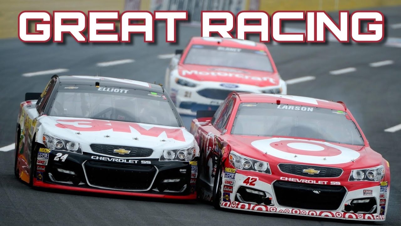 NASCAR Great Racing Battles and Finishes - YouTube