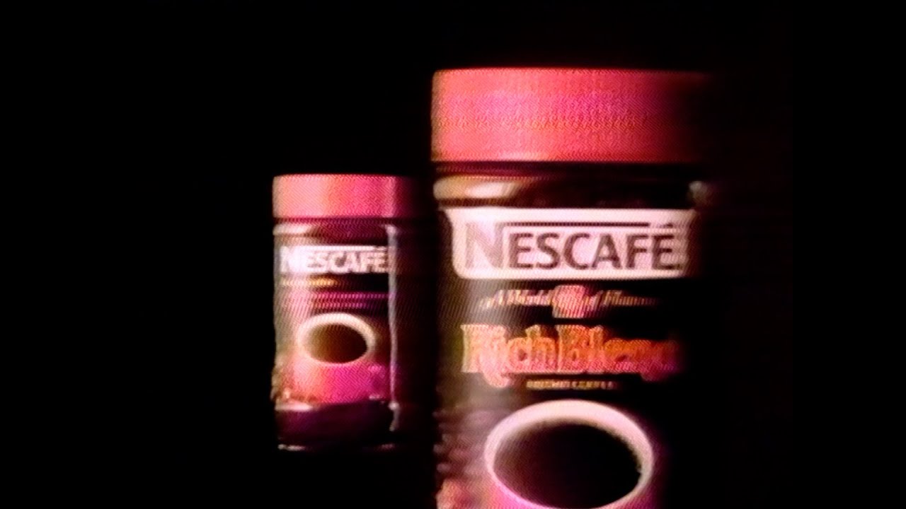 Everlasting Nescafe Coffee Rich Blend Retro 80s Commercial (1984) - YouTube