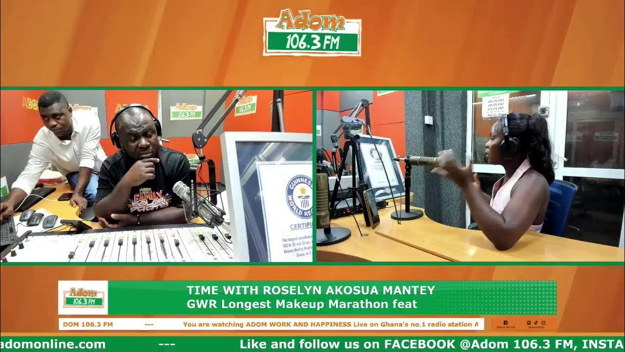 Adom Work and Happiness on Adom 106.3 FM with OPD (31-10-24) - YouTube