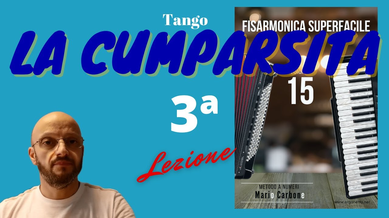 Fisarmonica - LA CUMPARSITA - 3a Lezione - Fisarmonica Superfacile ...