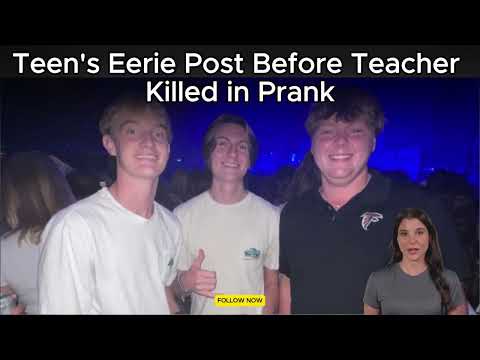 Ga. teen charged with killing beloved teacher Jason Hughes in botched prank made eerie online post