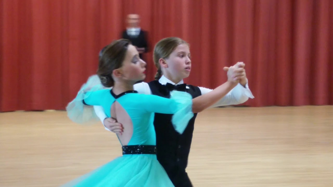 Gabriel and Julia dancing at Cal State DanceSport Championship, 2019 ...