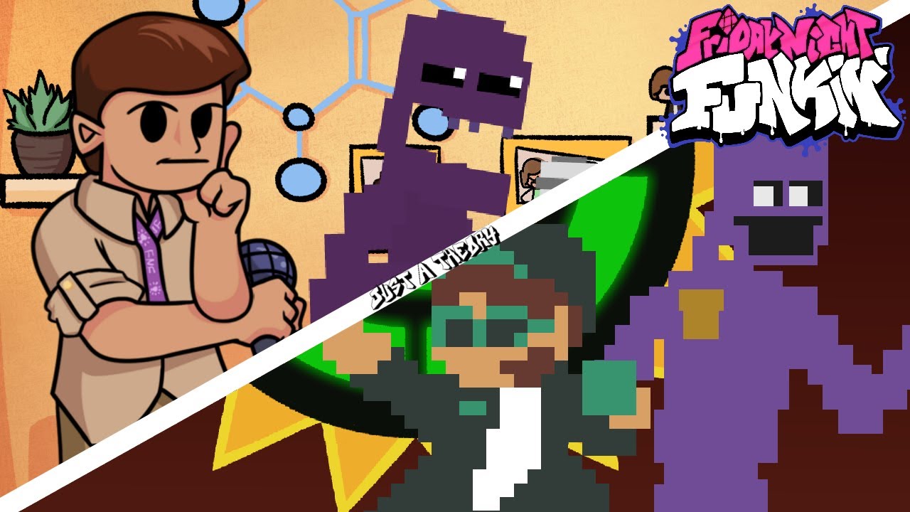 Hey, calm down it's just a game theory (FNF Just A Theory but it's a ...