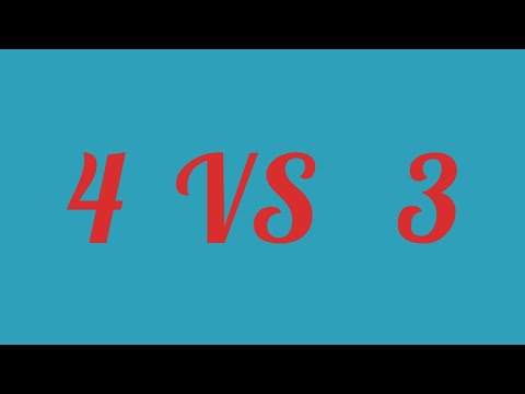 4 VS 3 - YouTube