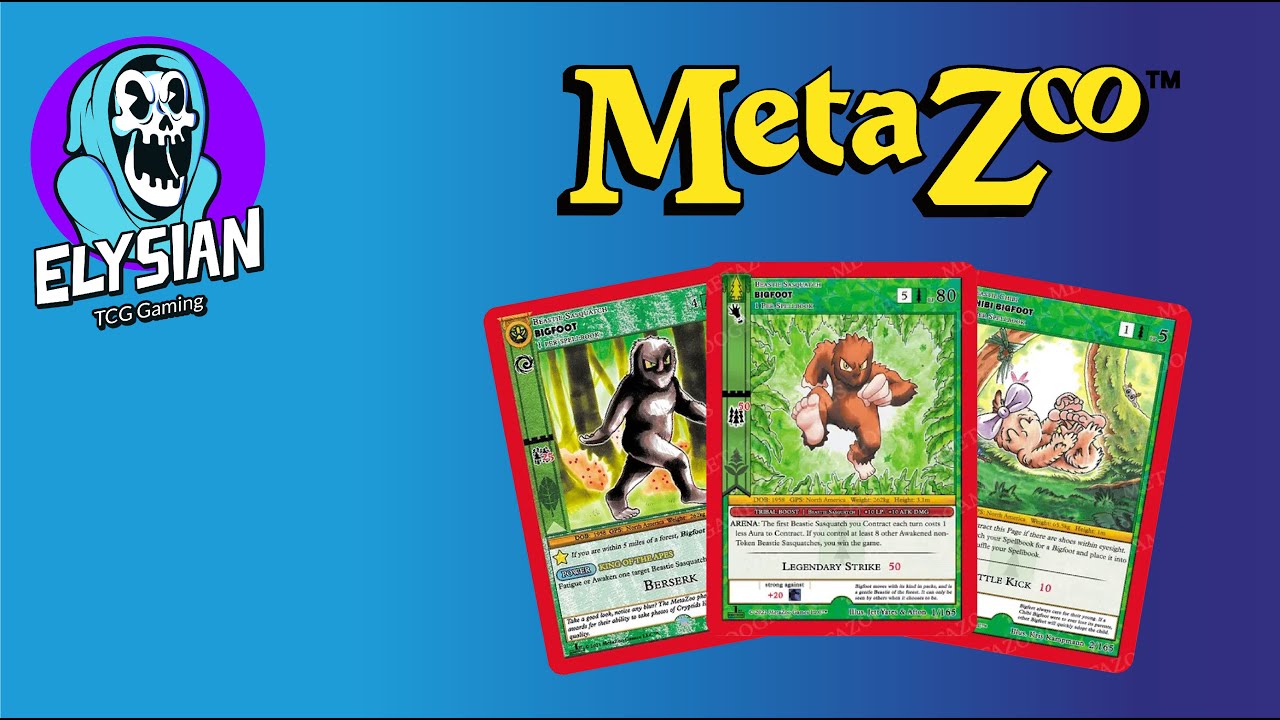 My MetaZoo BigFoot Deck Profile - YouTube