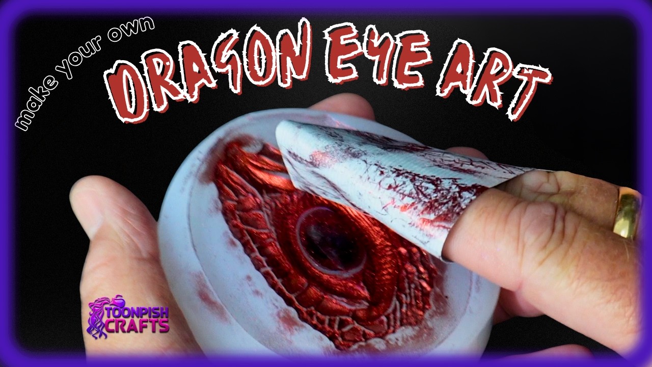 Making Resin Dragon Eyes is Easier Than You Think - YouTube