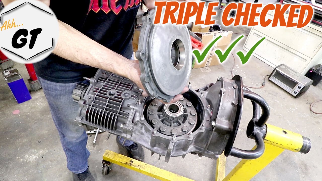 TRIPLE Checked Gear Assembly - Pinion Depth Finalized Plus Initial Pre ...