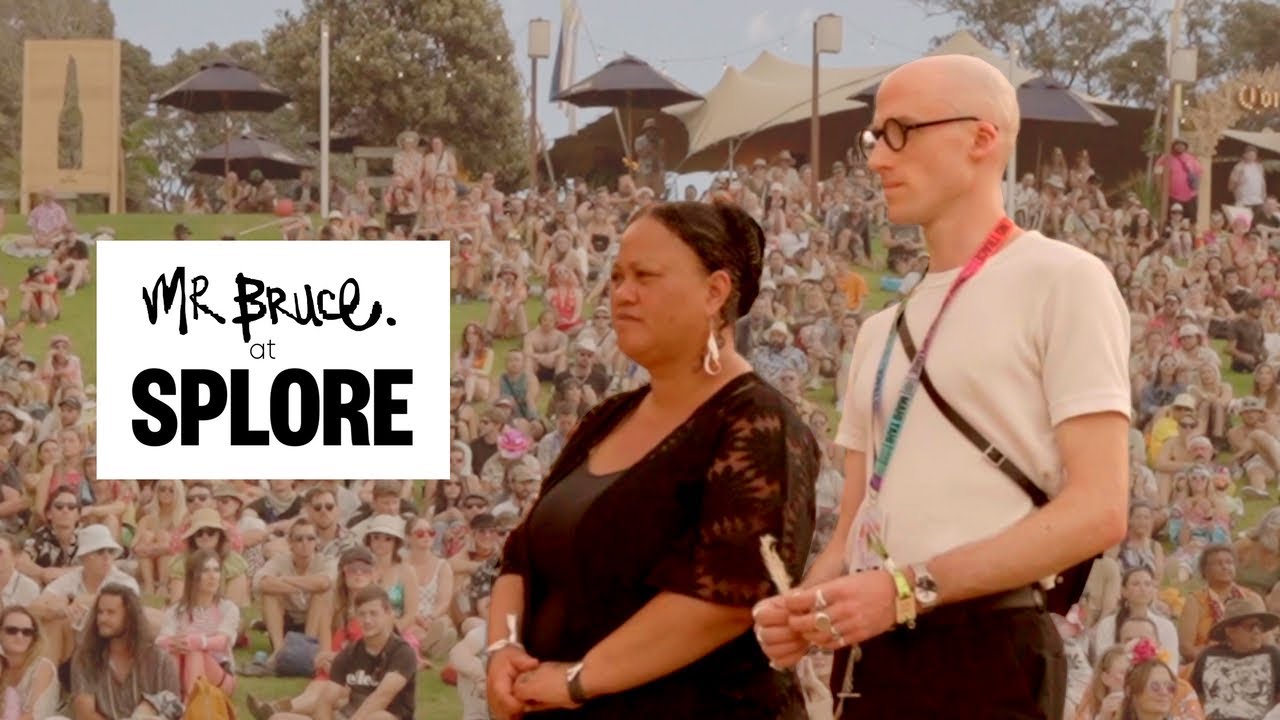 Mr Bruce is the Guest of Honour at Splore - YouTube