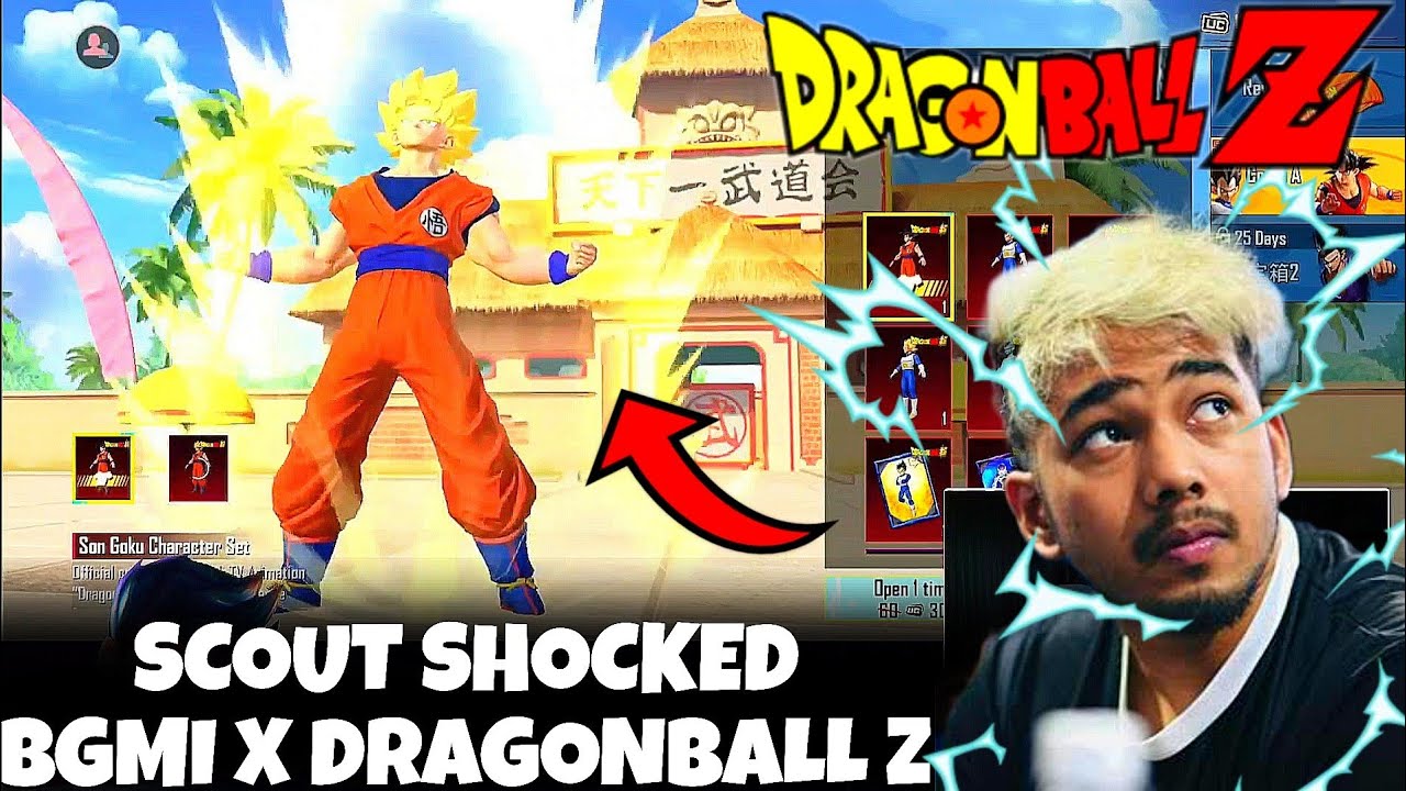 SCOUT Reaction On BGMI DBZ UPDATE😱 | GOKU PICCOLO In BGMI🔥 | SCOUTOP ...