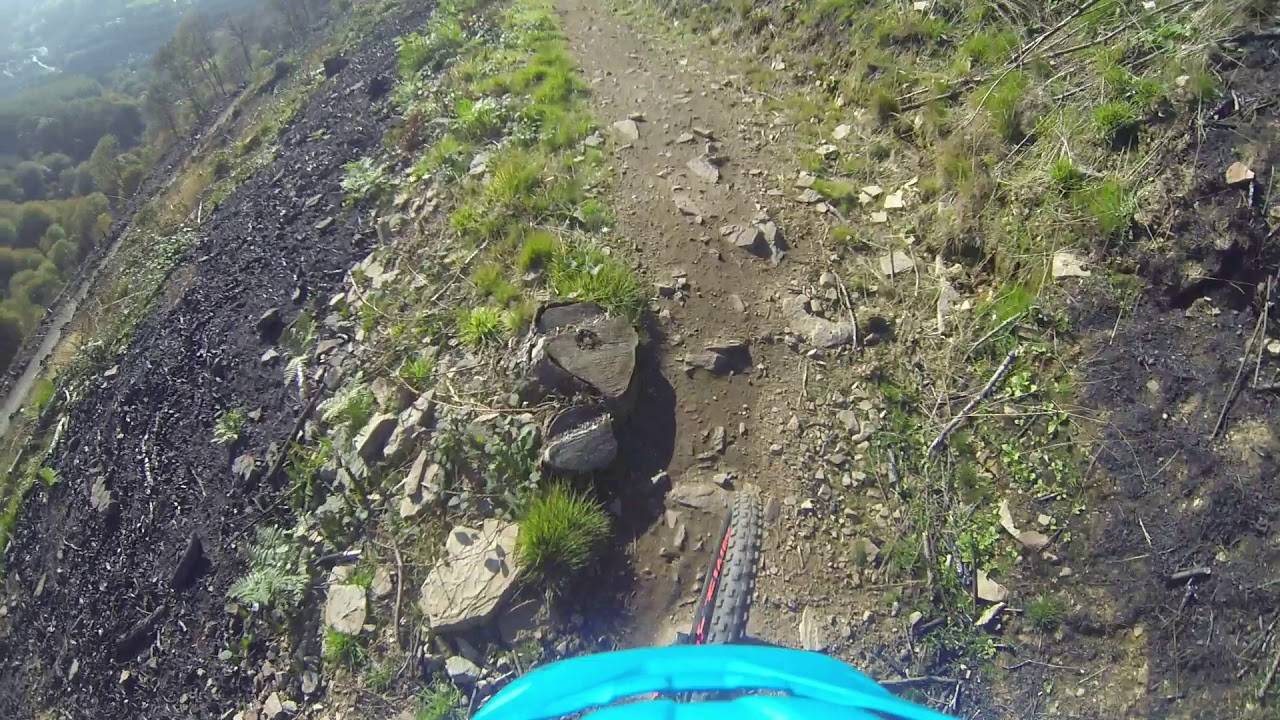 Cwmcarn MTB Twrch Trail Part 5:Archie's Lift to Castle Valley - YouTube